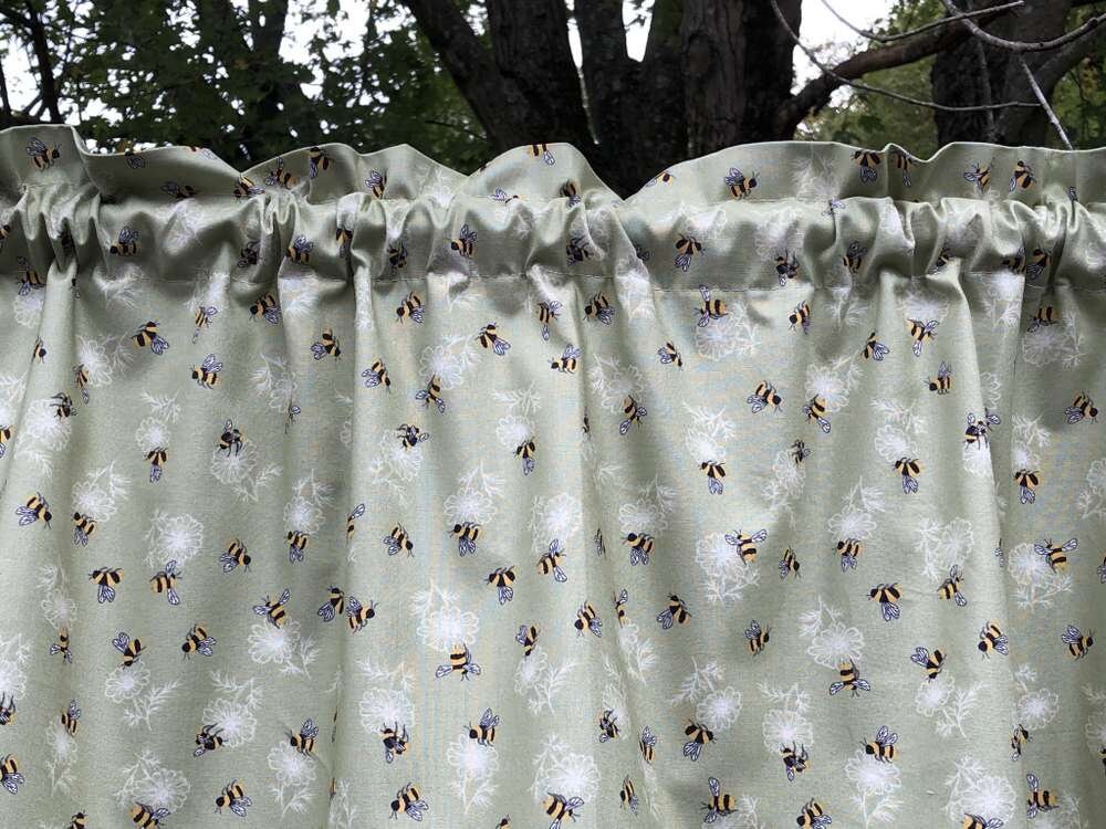 Bee Valances - Etsy