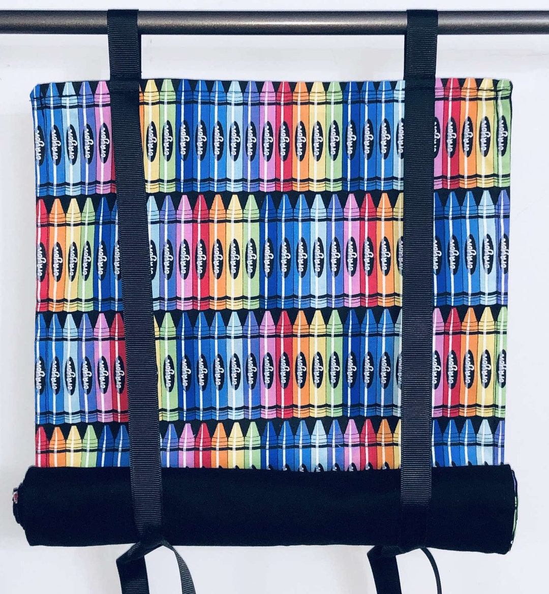 Crayon Office School Classroom Door Window Curtain Crayons Art Class ...