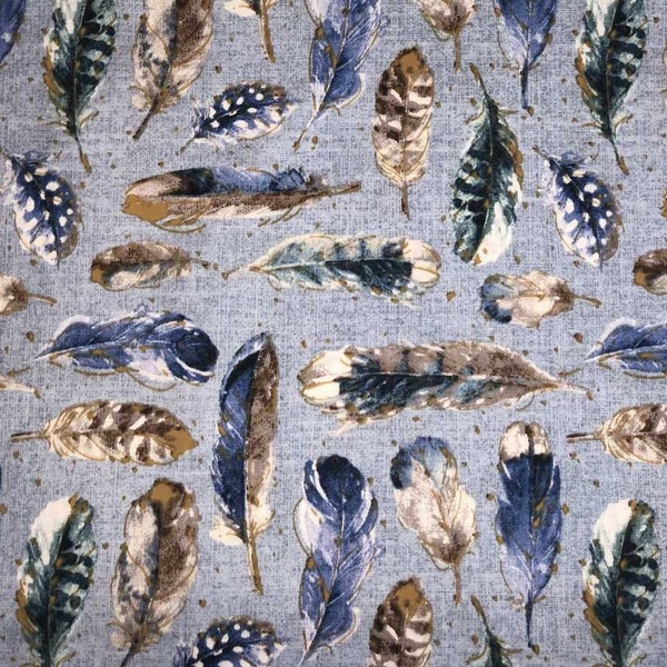 Feather Fabric - Etsy