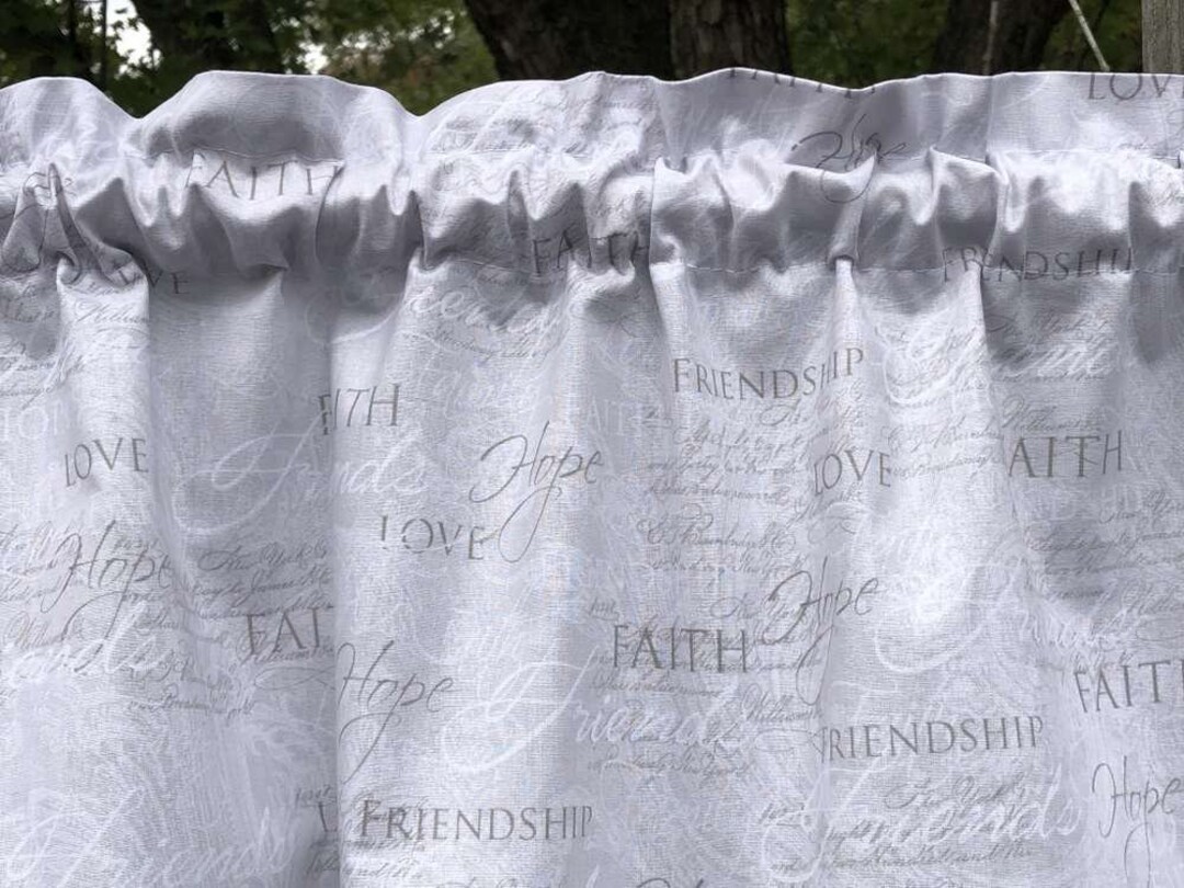 Christian Scripture Valance Faith Religious Teacher Classroom Decor ...