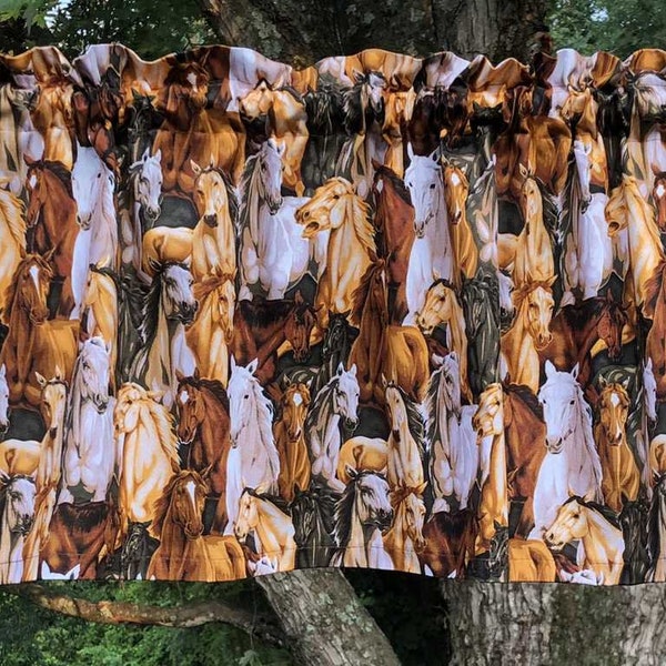 Horse Valance - Etsy