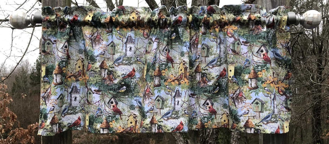 Bird Aviary Valance Audubon Bird Wildlife Sanctuary Birdwatching ...
