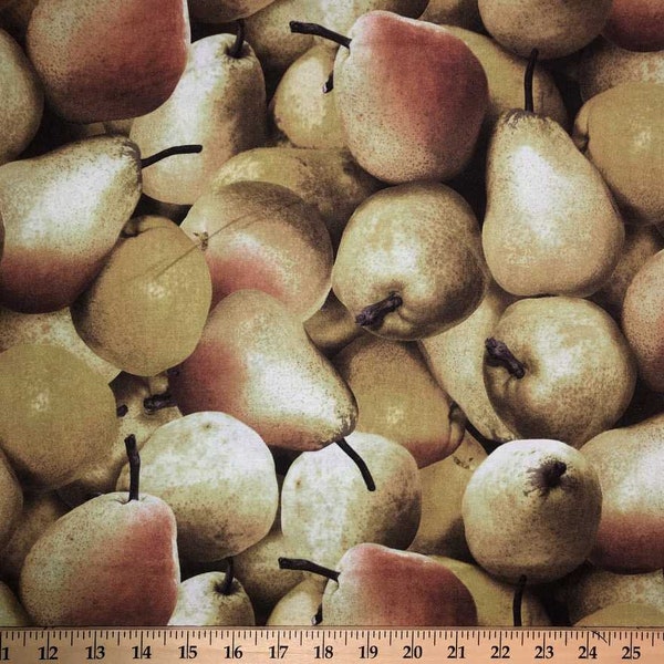 Pear Fabric - Etsy