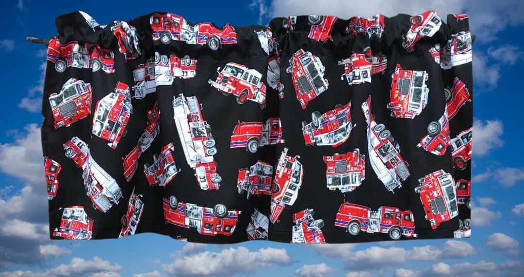 First Responder Emergency Vehicle Valance Firetruck 911 Rescue ...