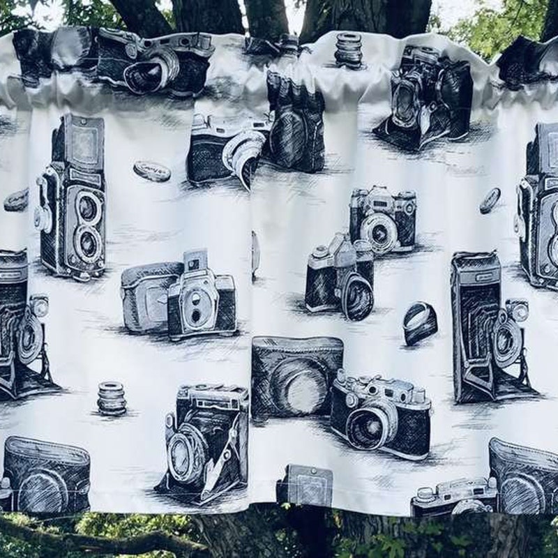 Camera Fabric - Etsy