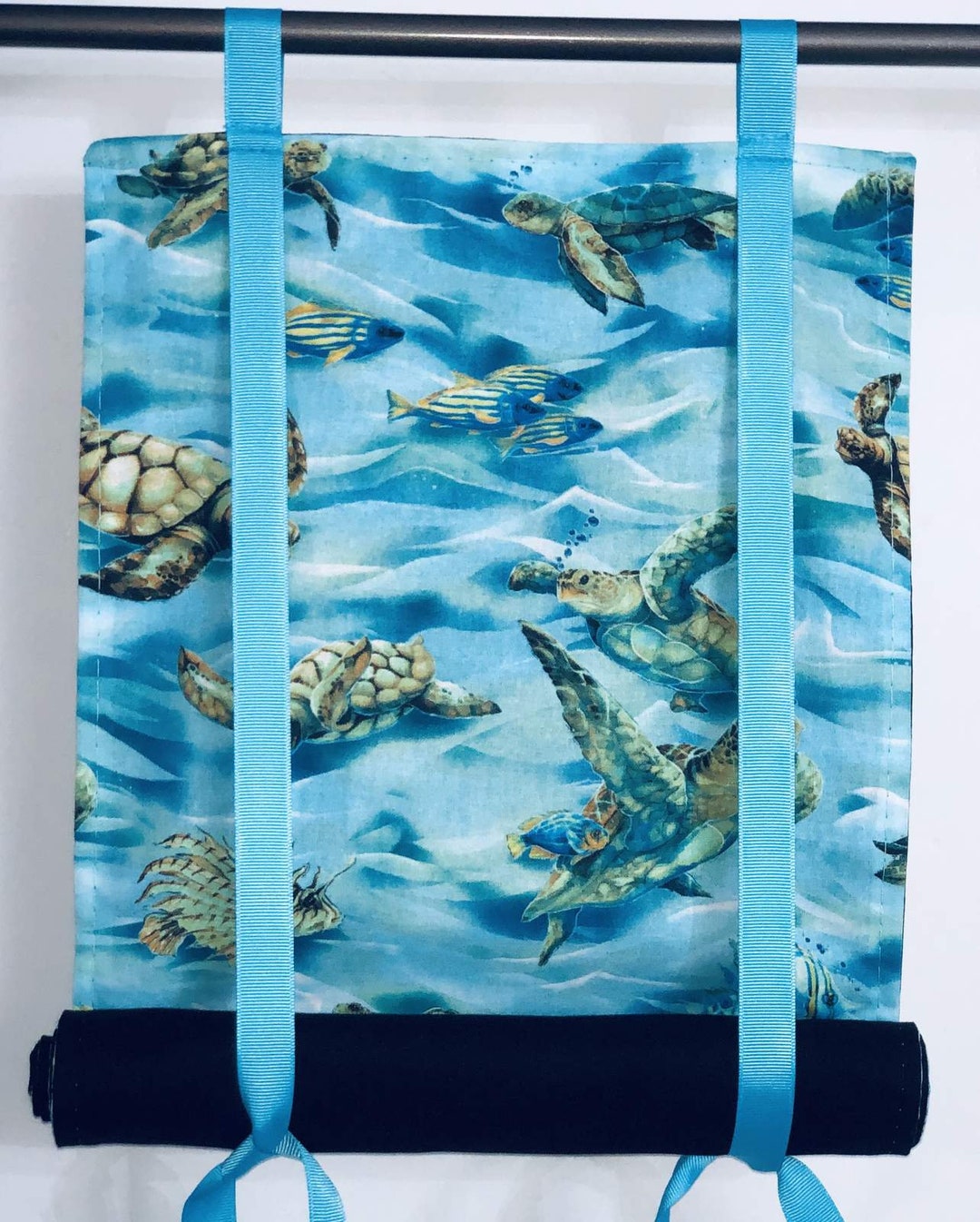 Turtle Office School Classroom Door Window Curtain Sea Turtles Tropical ...