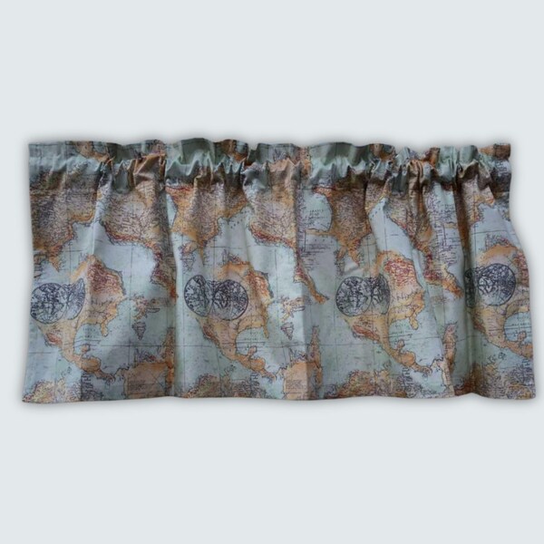 Map Fabric - Etsy