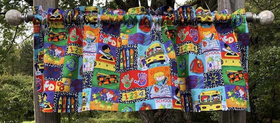 Teacher Classroom Valance School Primary Student Handprints Class First ...