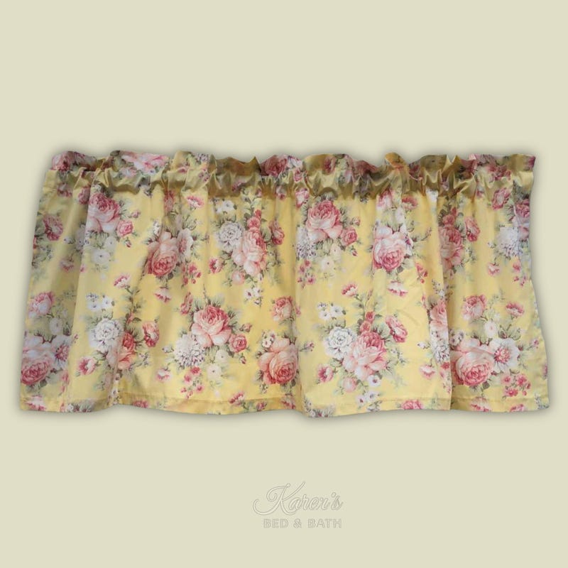 Rose Curtain Rod - Etsy