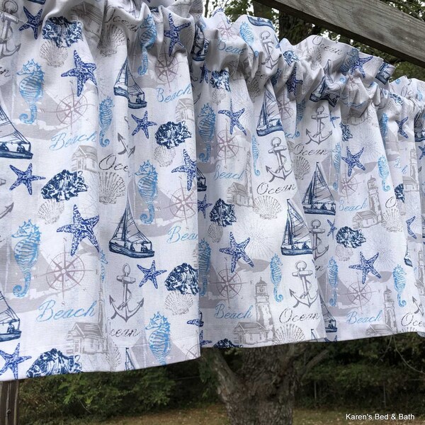 Nautical Valance - Etsy