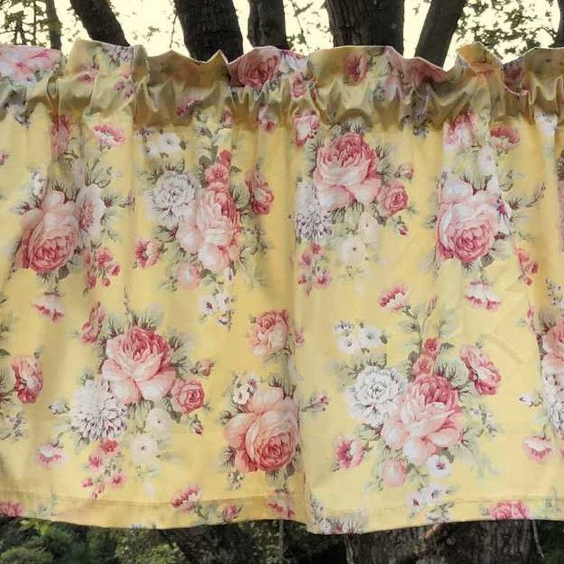 Shabby Chic Valance - Etsy