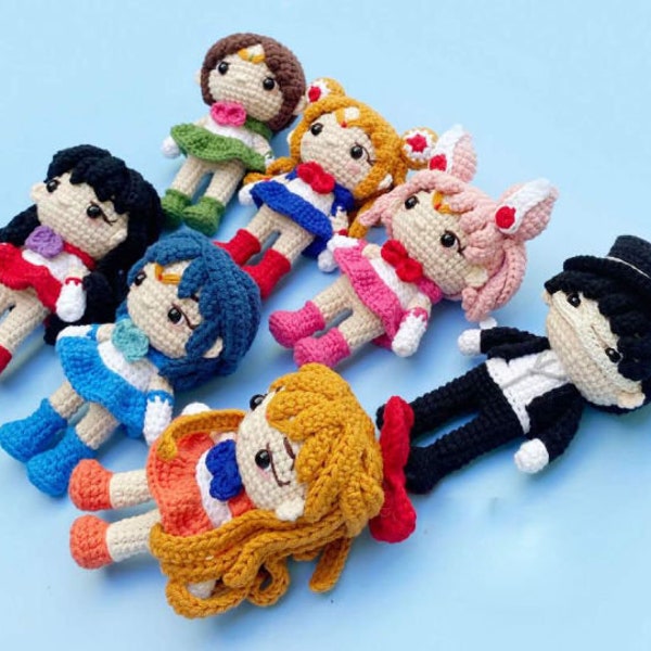 Crochet Sailor Moon Pattern - Etsy