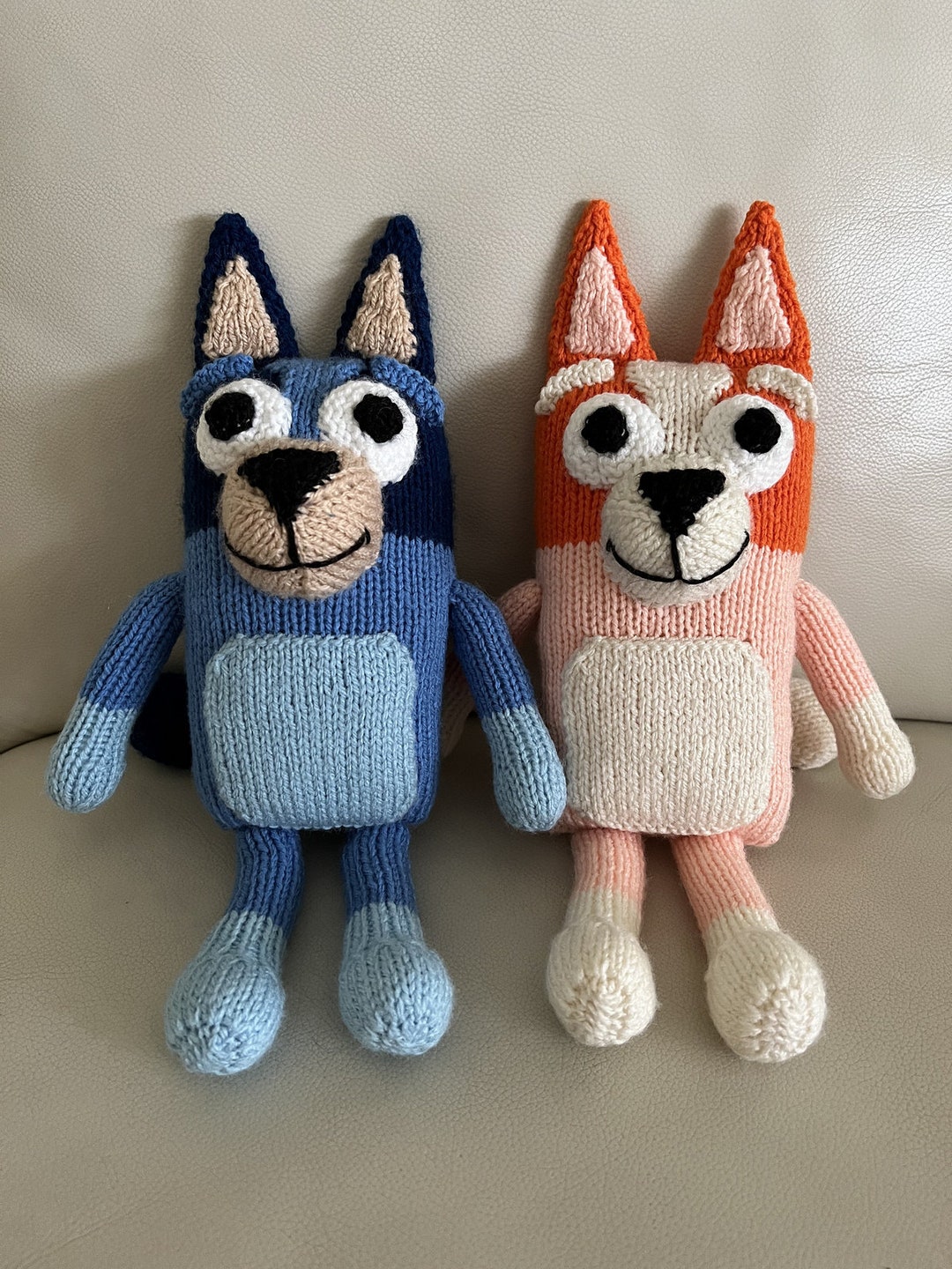Heeler Bluey and Bingo 2in1 Plush Toys PDF Knitting Pattern PDF FILE ...