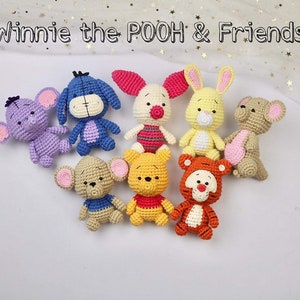 Winnie the Pooh Crochet - Etsy