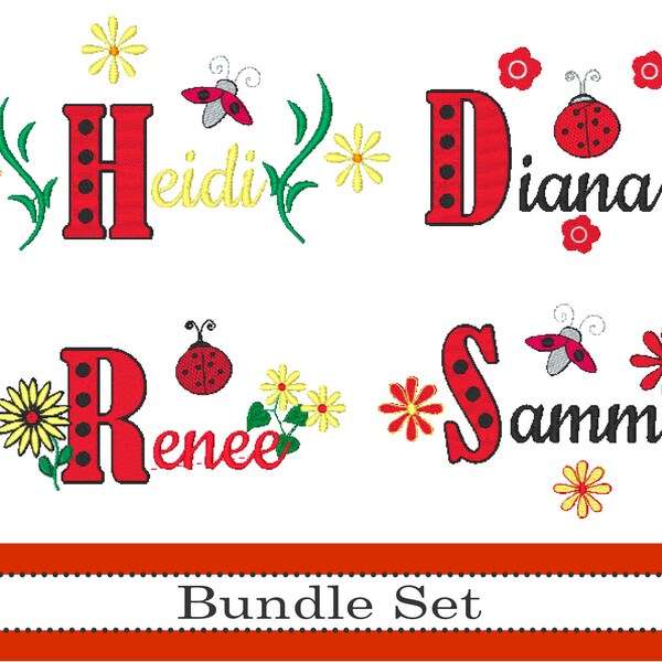 Ladybug Embroidery Design - Etsy
