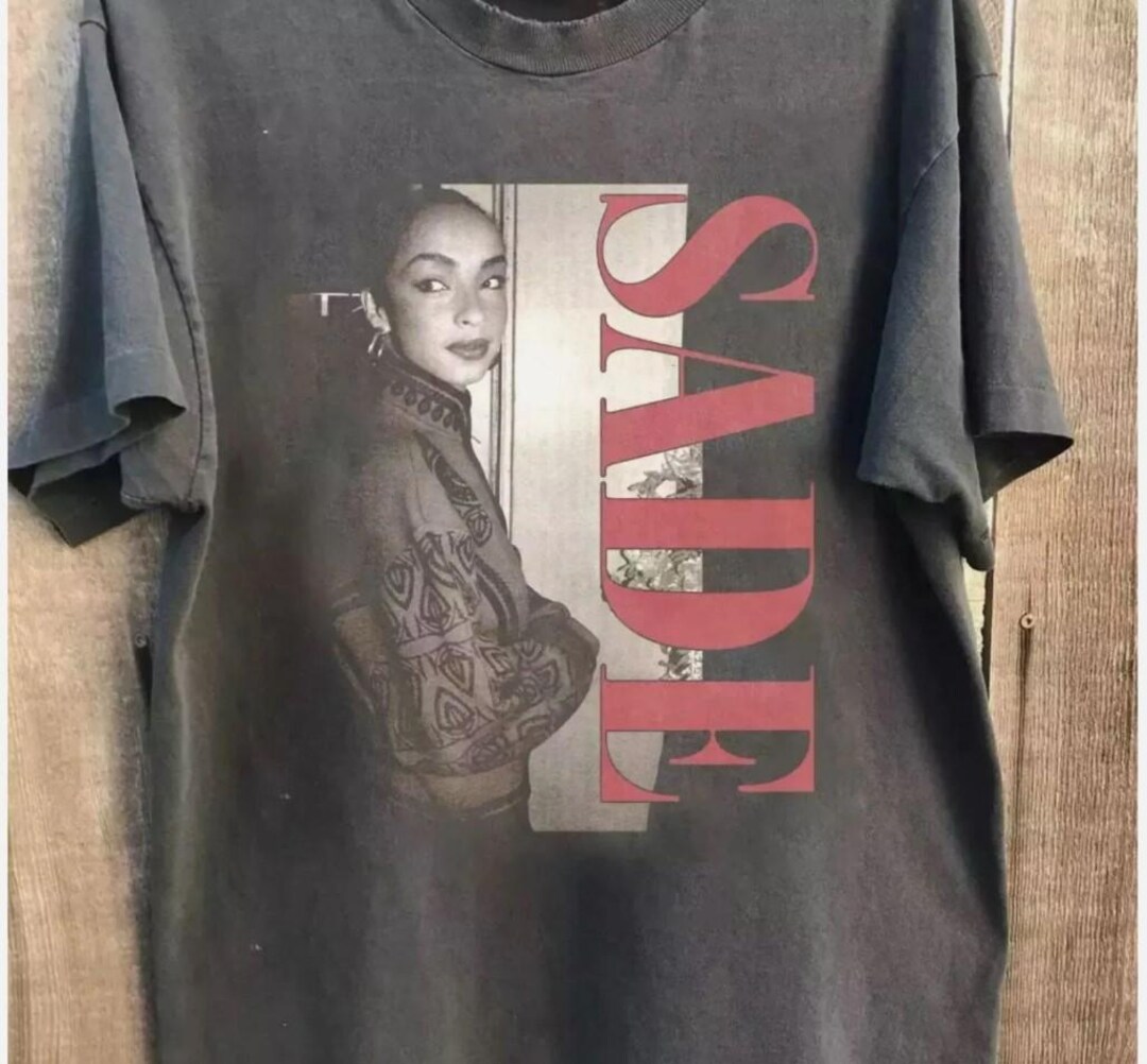 Sade Vintage 90s T-shirt, Sade Concert Shirt, Sade Pop Music Fan Shirt ...