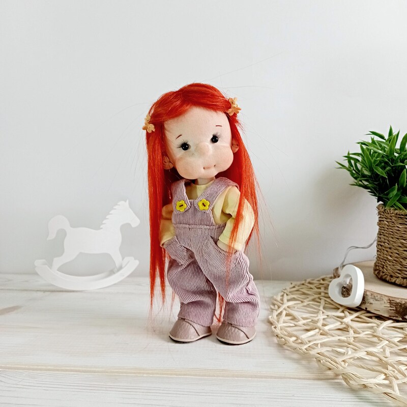 Textile Doll - Etsy