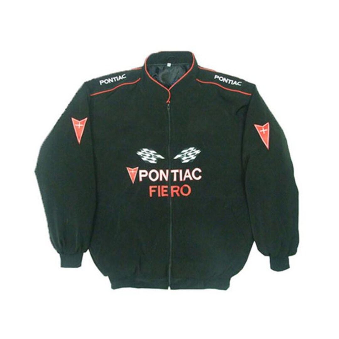 Pontiac Fiero Racing Jacket Black, NASCAR Racing Jacket, Sport Jacket ...