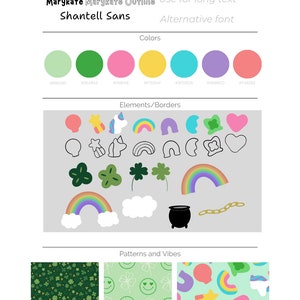 Lucky to Have You Bulletin Board Bundle | Rainbow, Green, Charm ...