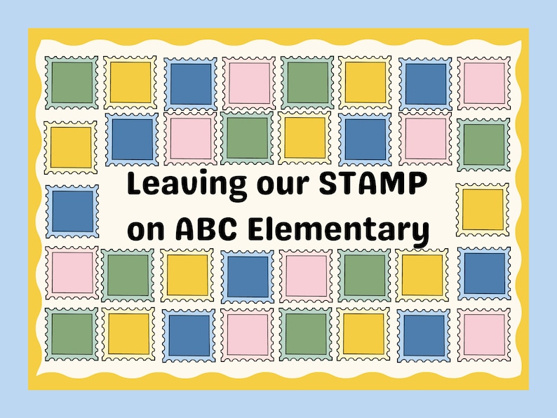 We're Going Places Bulletin Board Bundle | Travel, Planes, Stamps, Mail ...