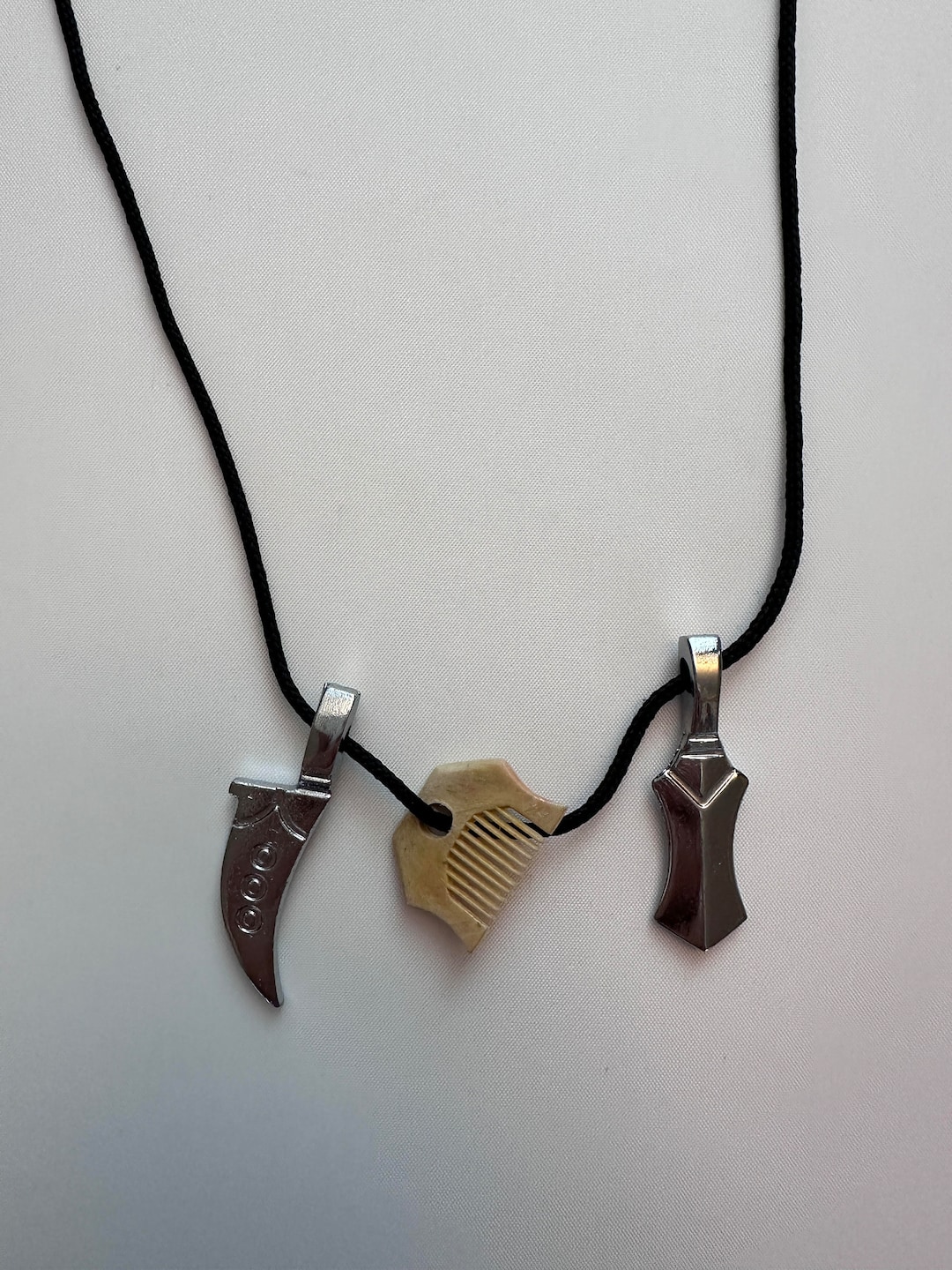 Khanda, Kirpan & Kanga Necklace - Etsy