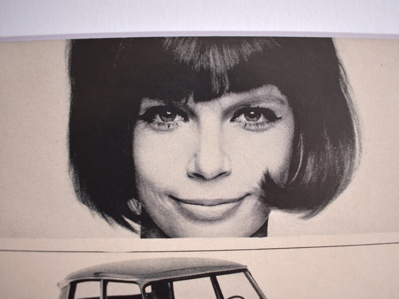 1963 Citroën DS19 (available GALLERY FRAMED!) Vintage Magazine ...