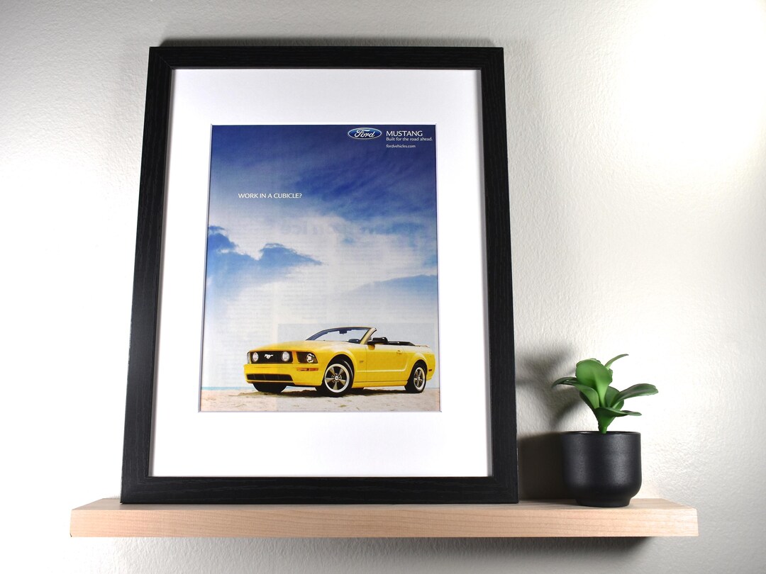 2005 Ford Mustang GT Convertible (available GALLERY FRAMED!) Vintage ...