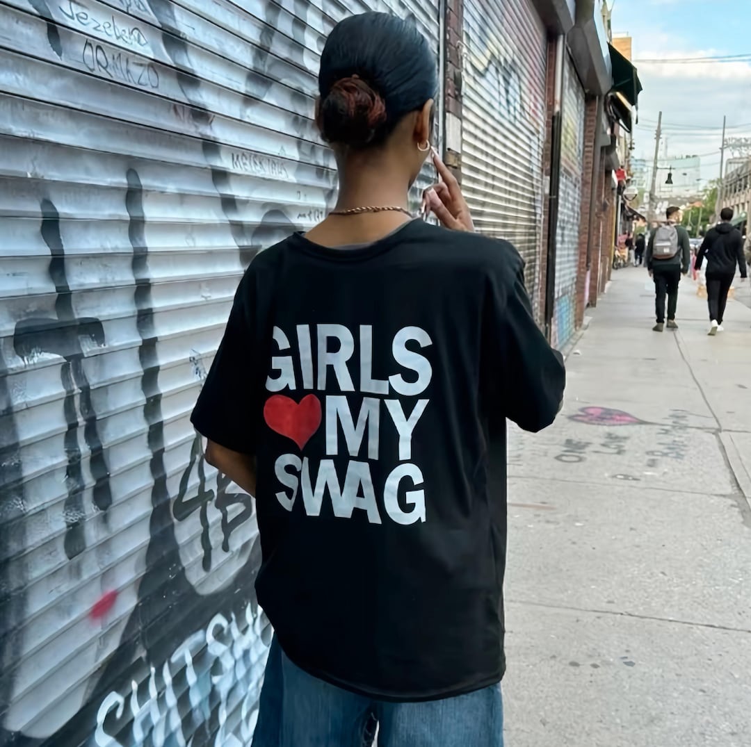 Girls Love My Swag Shirt, Trendy Y2K T-shirt, Aesthetic Streetwear ...