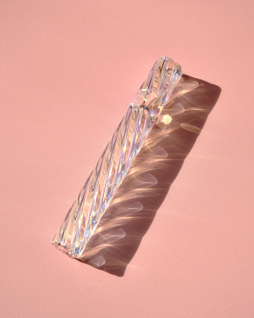 Iridescent One Hitter Glass Pipe - Glass Tobacco Pipe - Unique Modern ...