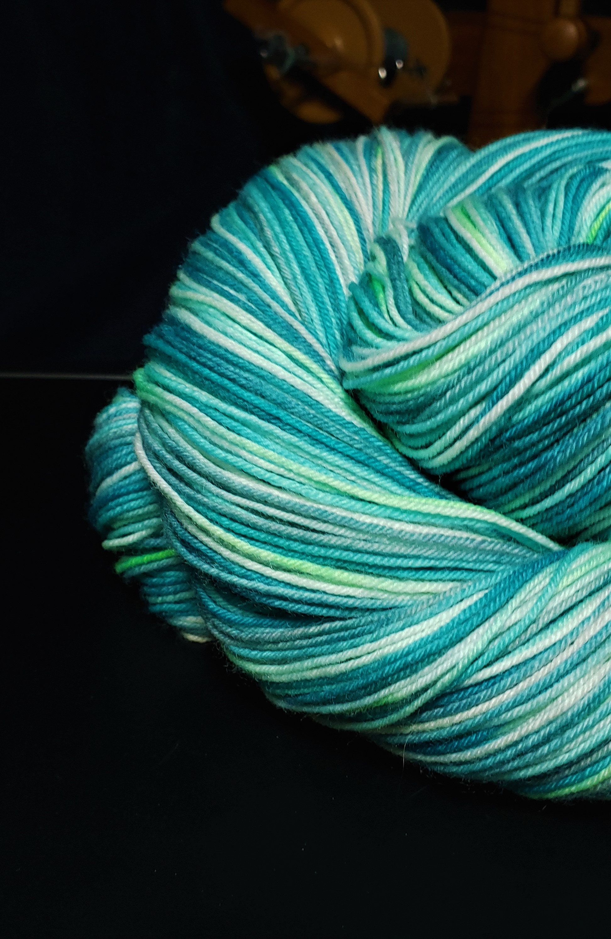 Handpainted Quench Sock Yarn - 75/25% Superwash Merino Wool / Nylon ...