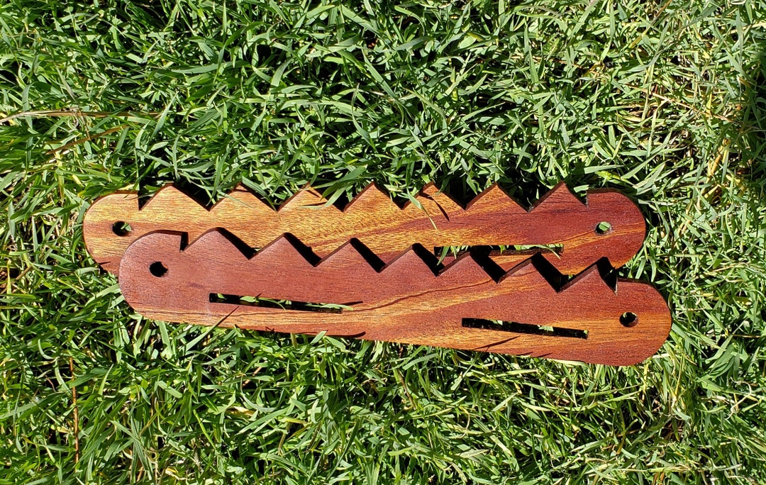 Hedeby / Haithabu / Birka Handles– Handmade African Mahogany Sawtooth ...