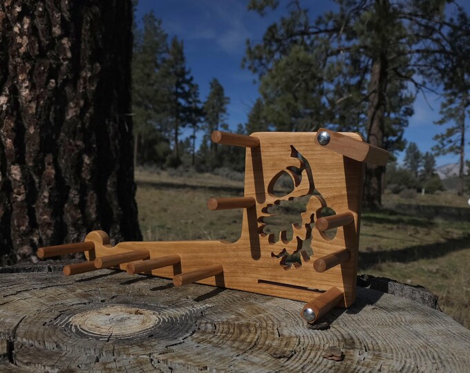 Card / Inkle / Tablet Weaving Loom - Black Cherry - Whispering Oaks ...