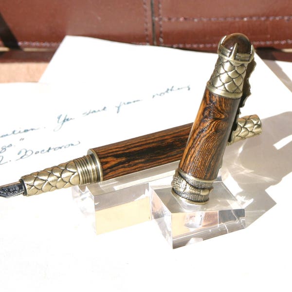 Dragon Fountain Pen - Etsy