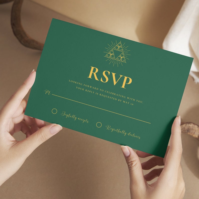 Zelda Inspired Wedding Invitation Template, Gamer Invite (canva) - Etsy