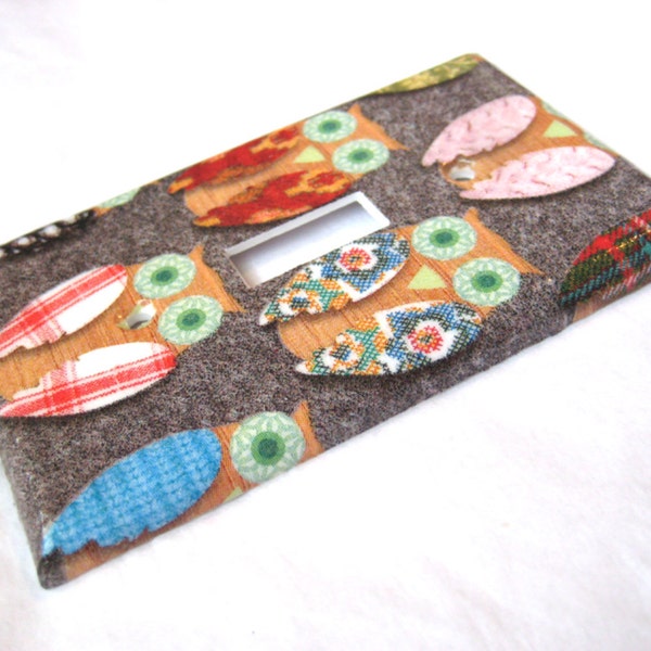 Owl Switch Plate - Etsy