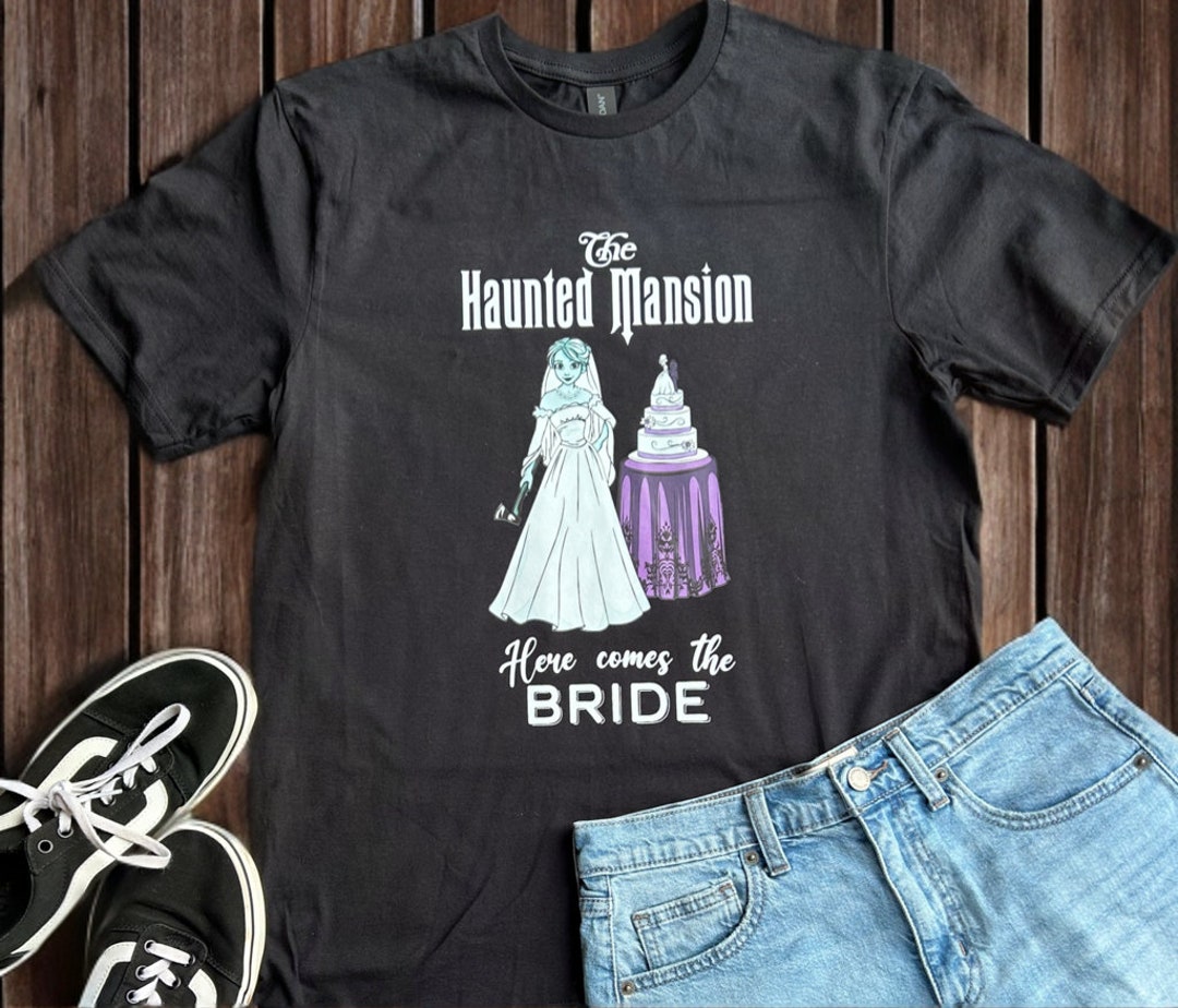 Disney Inspired Haunted Mansion T-shirt Constance Hatchaway Here Comes ...