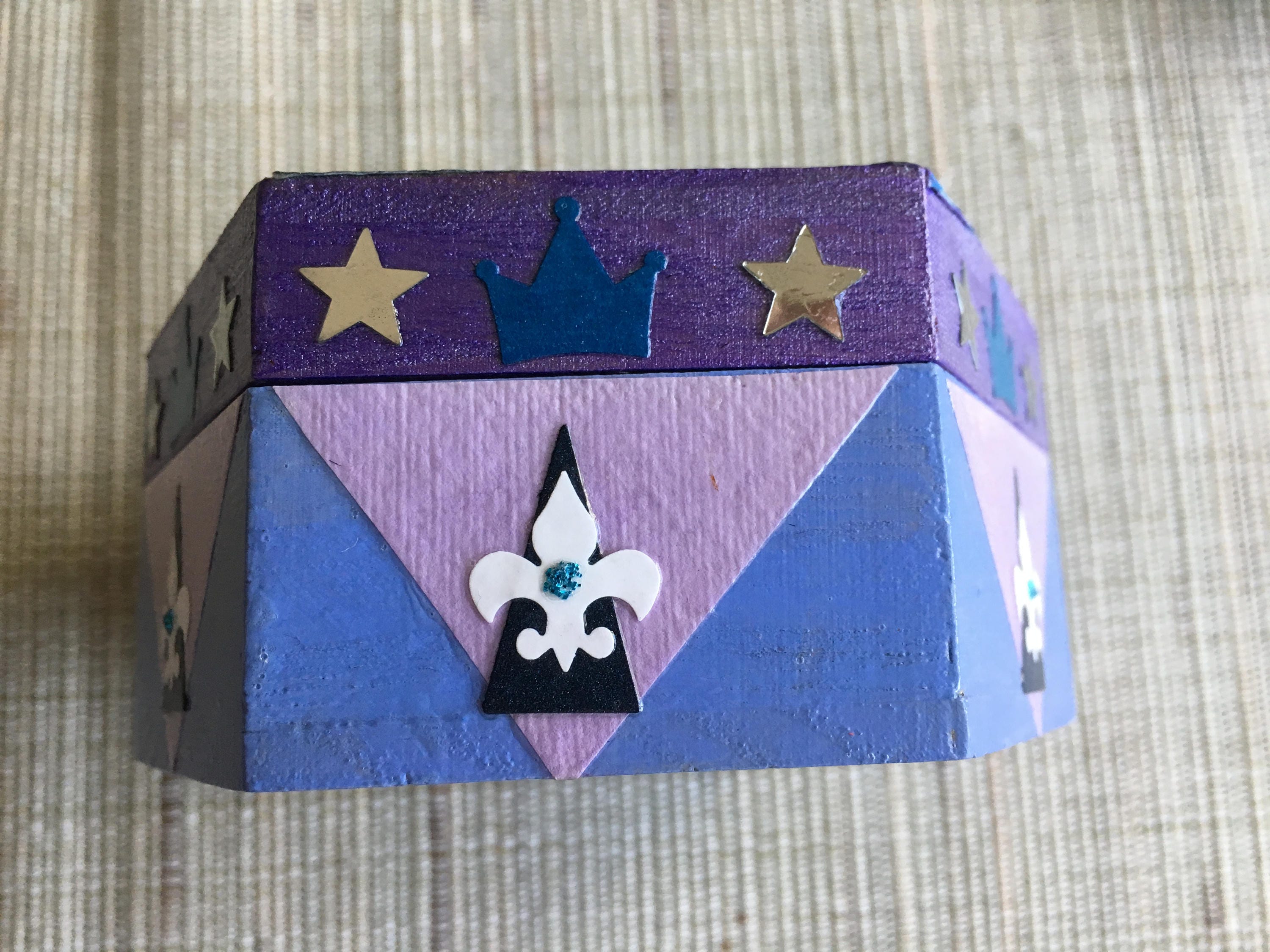 Decoupage Daisy Wooden Gift Box - Etsy