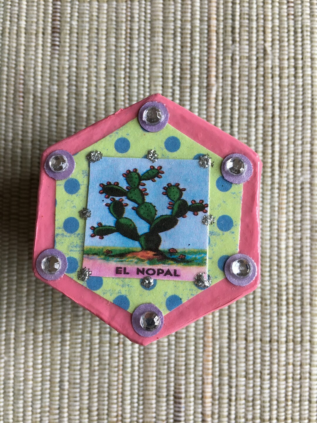 Loteria El Nopal Cactus Decoupage Gift Box - Etsy