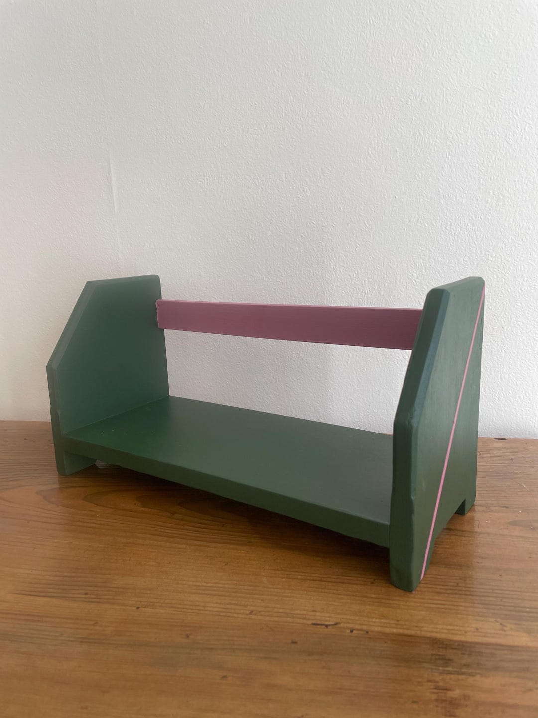 Vintage Desktop Bookshelf - Etsy