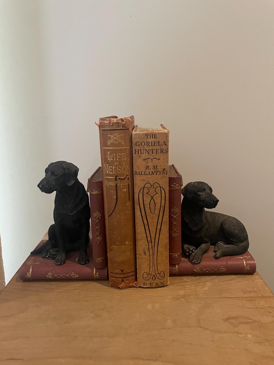 Vintage Labrador Bookends - Etsy