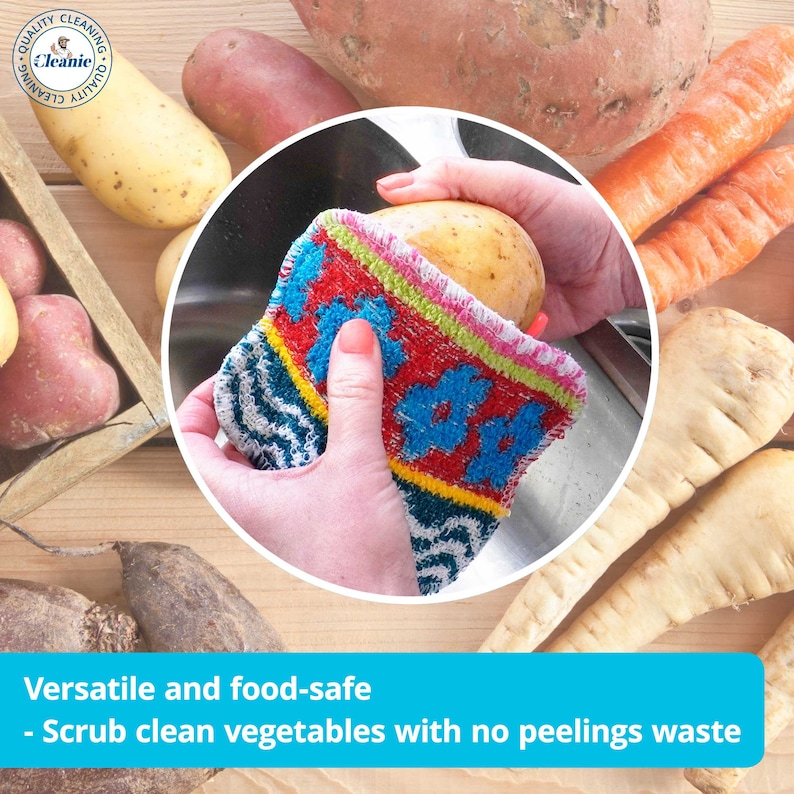 Scrub Cloth ( 3 Pack ). Non - Scratch Scourer. - Etsy