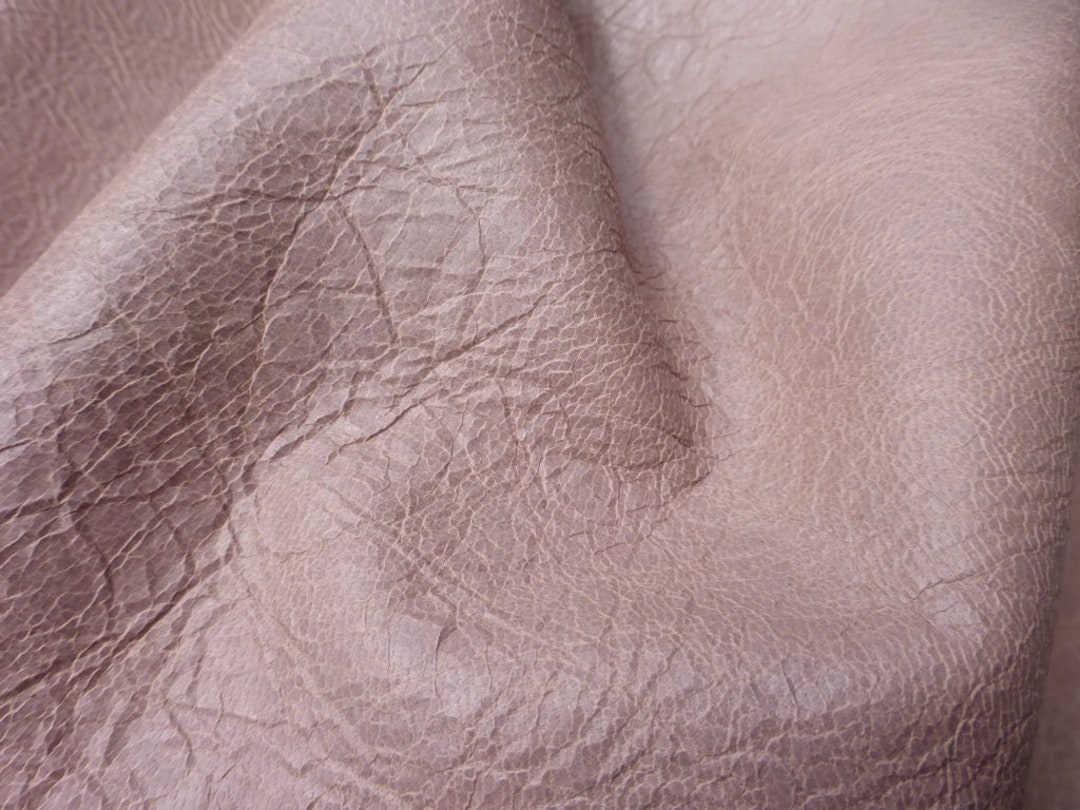 Goatskin Leather Hide Light Brown Grainy Textured Full Bodied Very ...