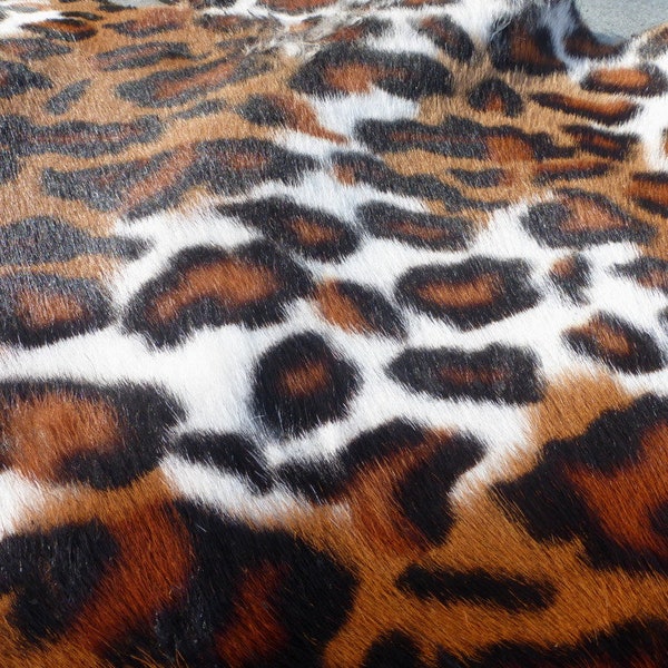 Leopard Hair on Hide - Etsy