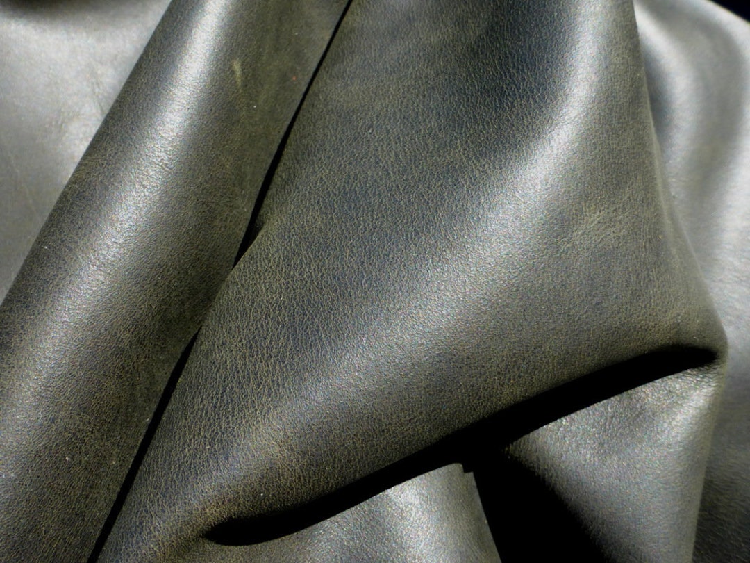 Genuine Camel Leather Hide Dark Hunter Green Smooth Finish Full Body ...