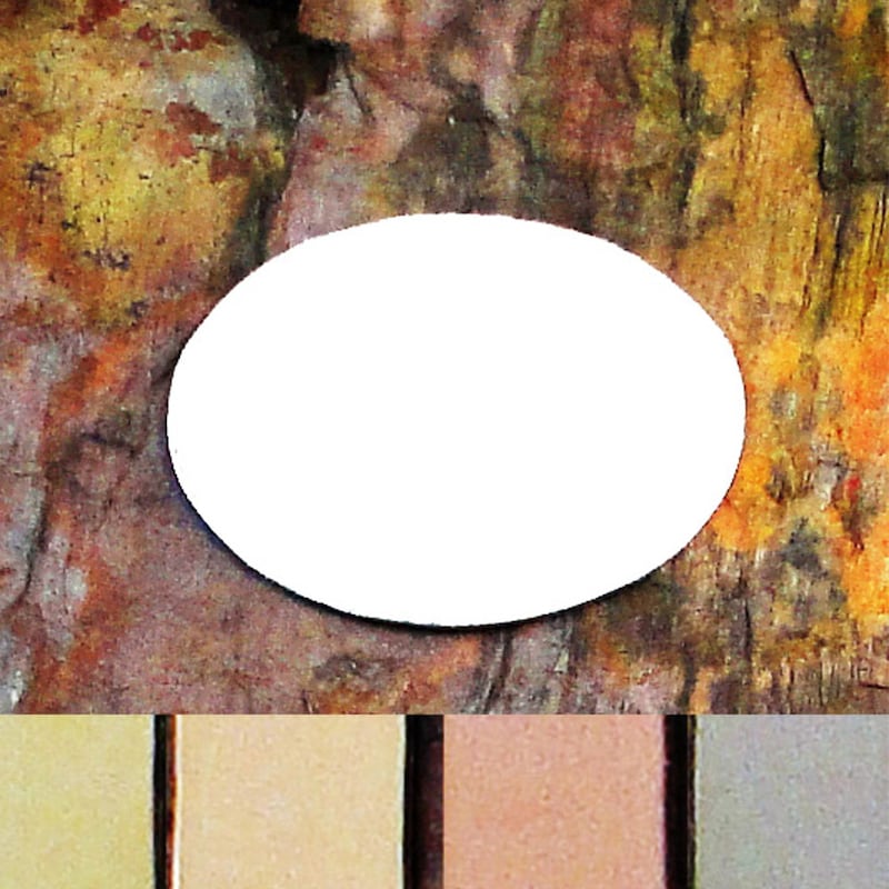 Oval Copper Blank 1 1/2 - Etsy