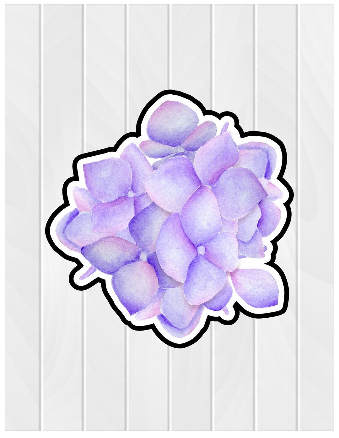 Cookie Cutter HYDRANGEA #3 2" 2.5" 3" 3.5" 4" 4.5" 5" 3D Printed PLA ...