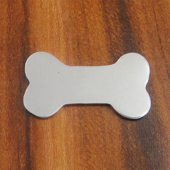 100 Qty 3/4 Dog Bone Stamping Blanks choose Your Metal - Etsy