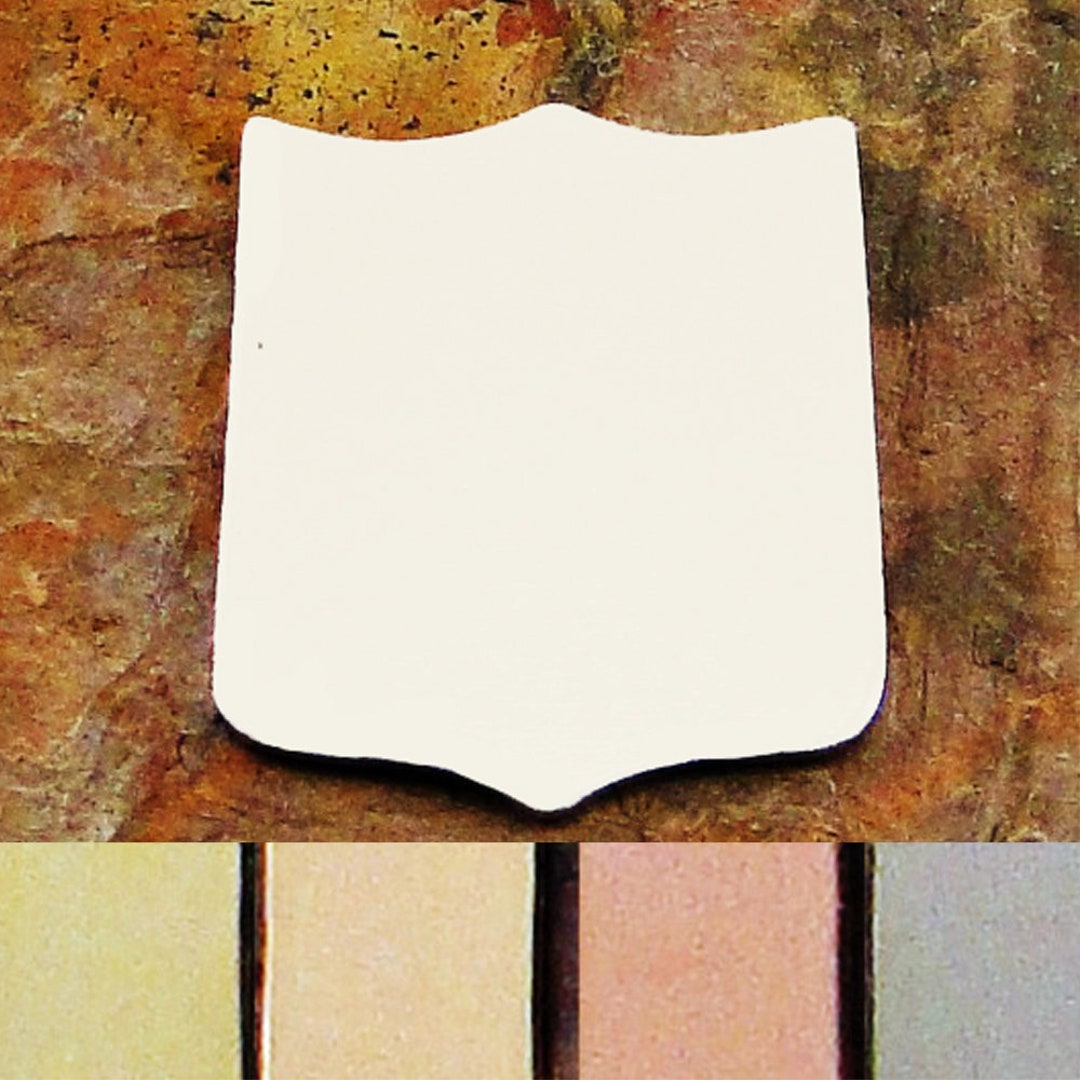 1 1/4" RODEO TAG 5 Qty Stamping Blanks 18G 20G 24G Aluminum Brass ...