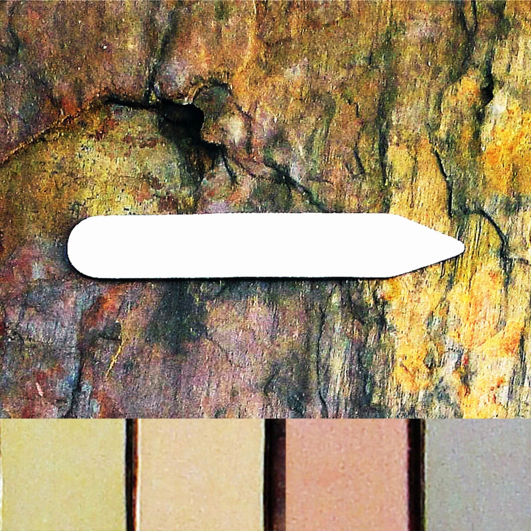 20 Qty 2 1/4" COLLAR STAY Stamping Blanks *choose Your Metal* Aluminum ...