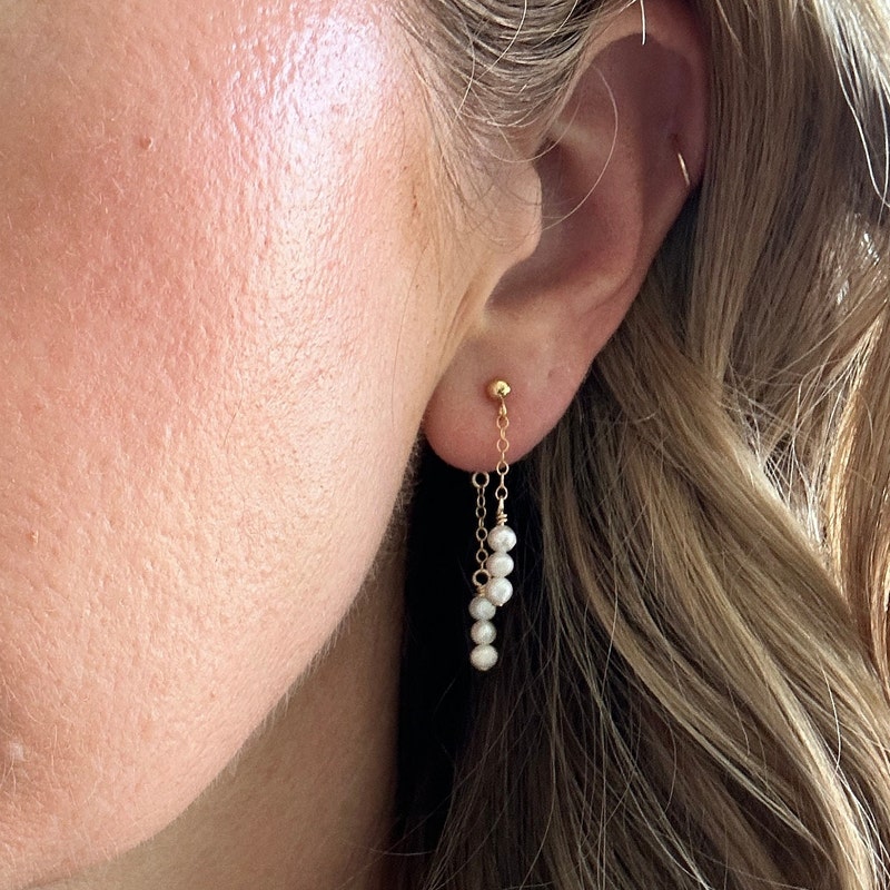 Front Back Earrings - Etsy